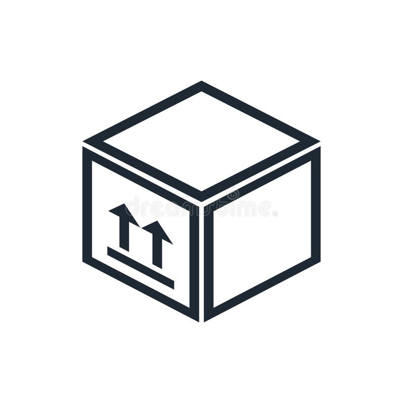 Box Icon Shipping Delivery Symbol Stock Vector - Illustration of mail ...