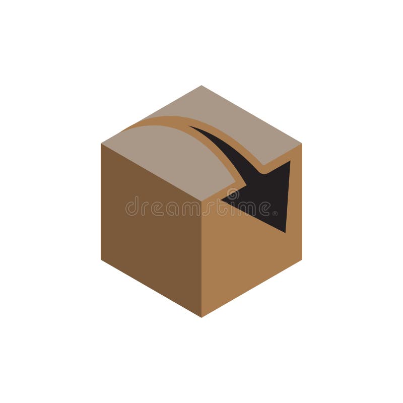Box Icon Design Template Vector Isolated Illustration Stock Vector ...