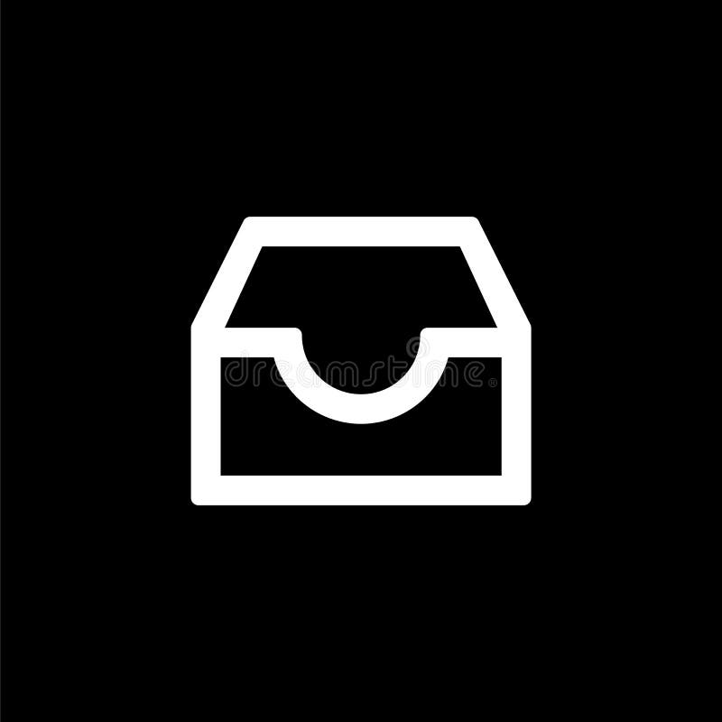 Box Icon for Simple Flat Style Ui Design Stock Vector - Illustration of ...