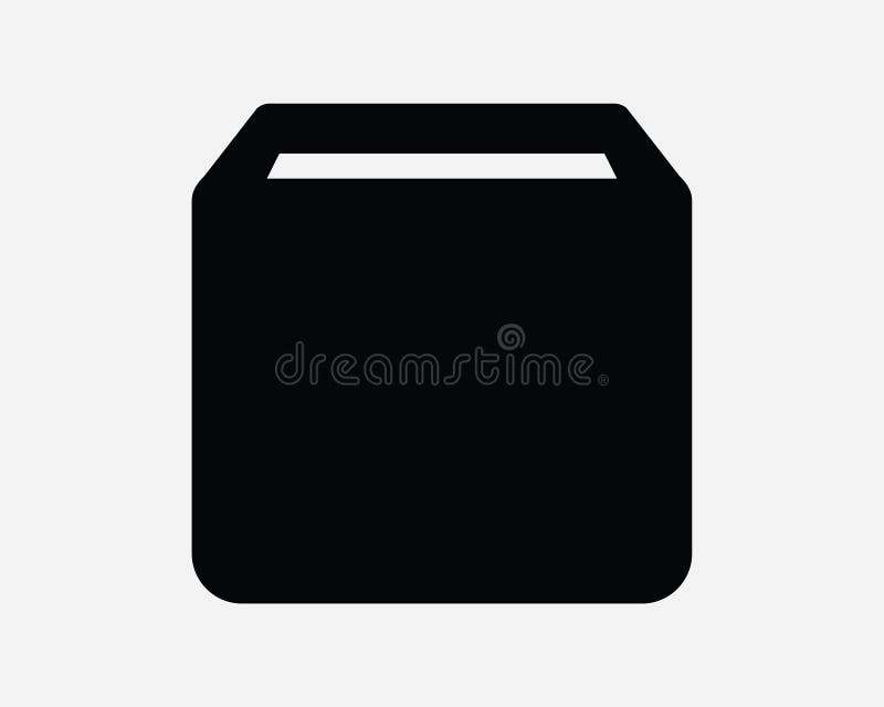 Box Storage Cube Square Container Store Organize Delivery Mail Cargo ...