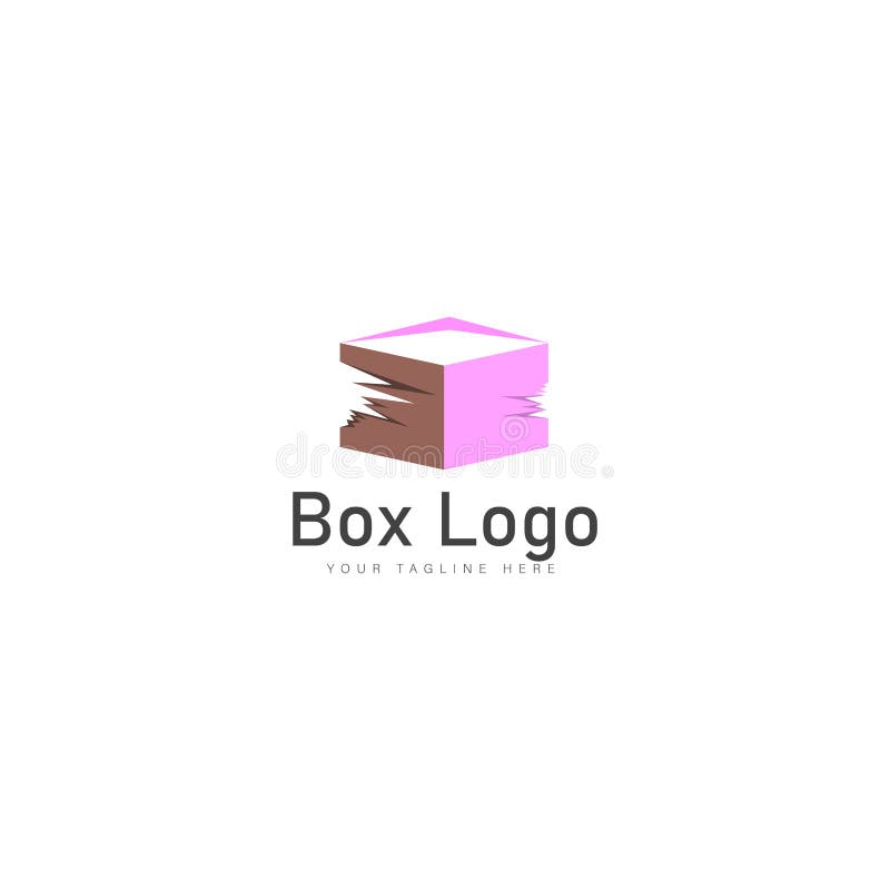 Box Logo Design Icon Illustration Stock Vector - Illustration of gift ...