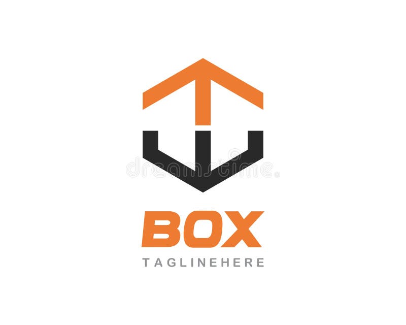 Box logo vector stock vector. Illustration of group - 124577243