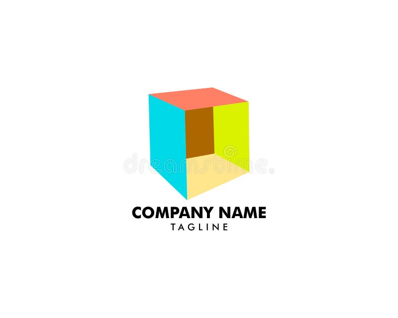 Box Logo Vector Template stock vector. Illustration of concept - 142313110