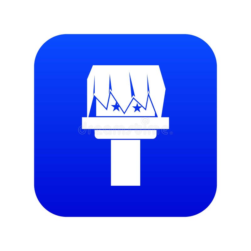 Box Magic Icon Digital Blue Stock Vector - Illustration of magic ...