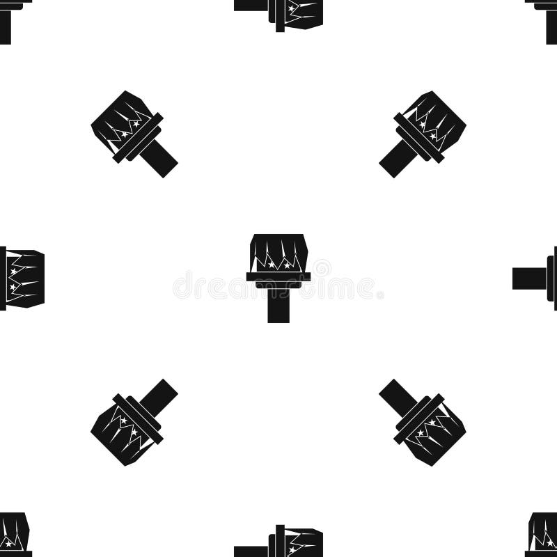 Box Magic Pattern Seamless Black Stock Vector - Illustration of ...