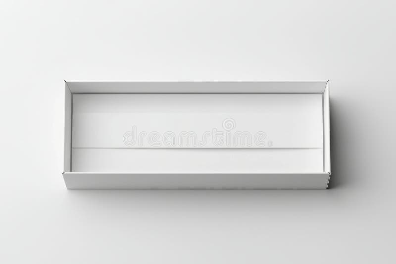 Box with Magnet Closure for Branding. 3d Render Stock Illustration ...