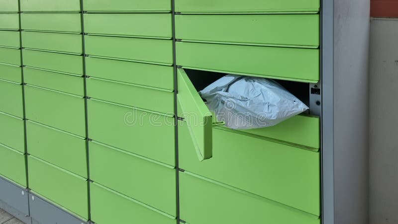 Box Mail Receive Your Parcel Any Time with Code Smart Delicery Stock ...