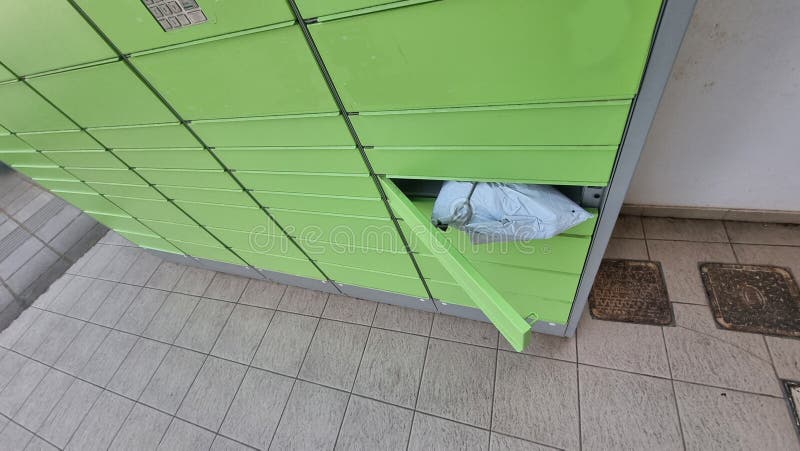 Box Mail Receive Your Parcel Any Time with Code Smart Delicery Stock ...