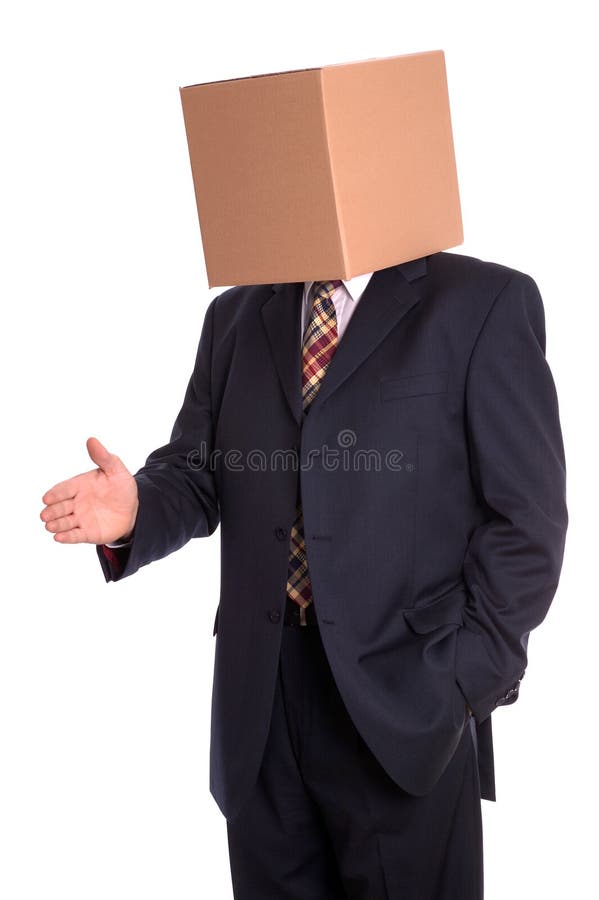 Man with a box stock image. Image of shipping, moving - 3577259