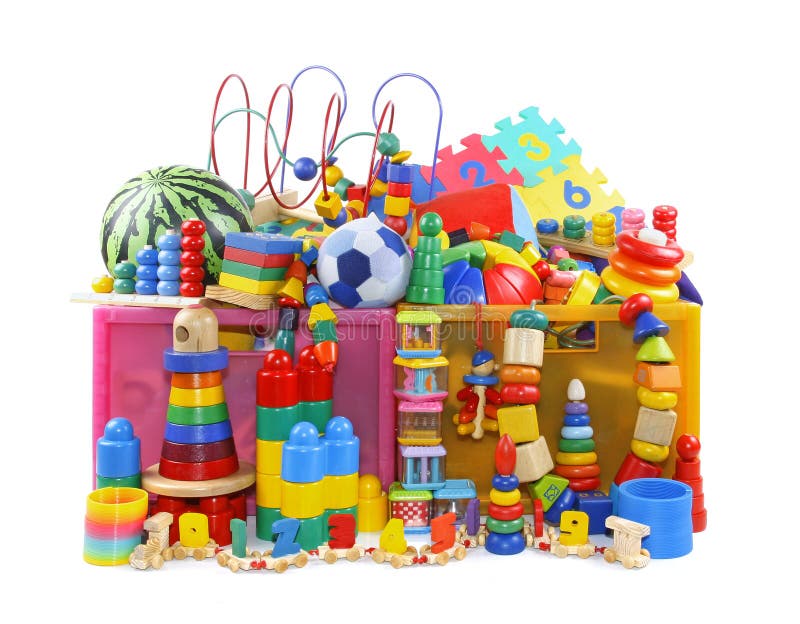 Toys collection stock photo. Image of toys, duck, plasticine - 10932774