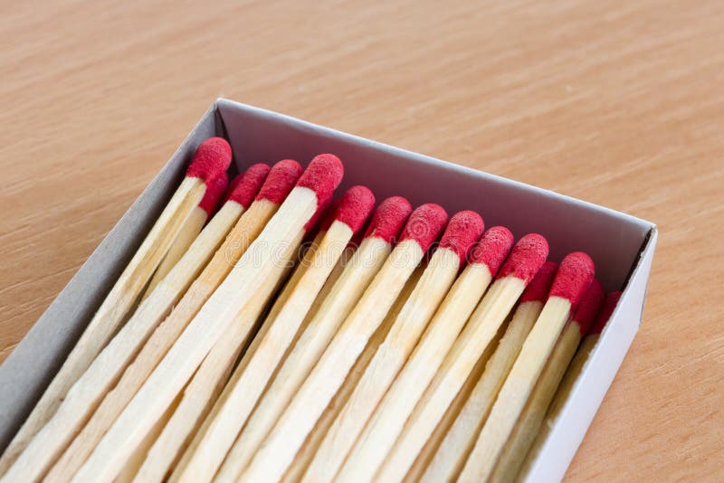 A box of matches. stock image. Image of packet, cardboard - 33570719