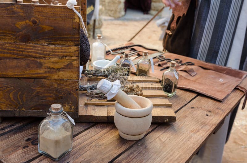 Box of medieval medical stock photo. Image of health - 59076516