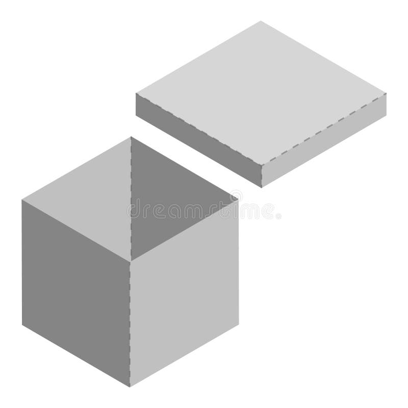 Box Model. Package Template Layout for New Design. Paper Rectangular ...