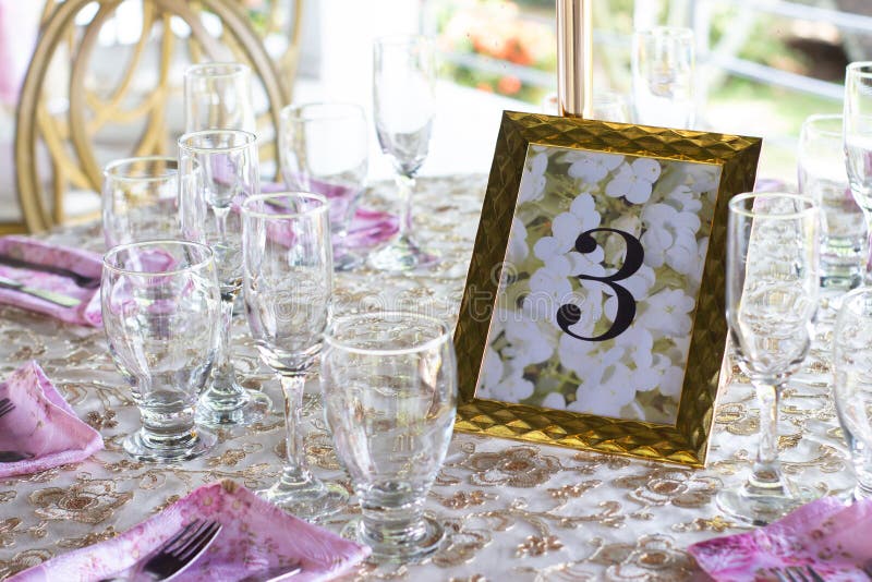 Box with number 3 stock photo. Image of decoration, reception - 241736590