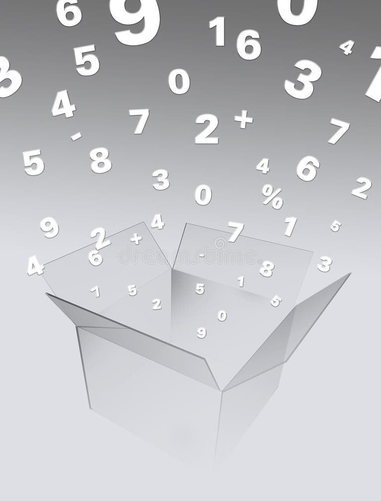 Numbers Flying Stock Illustrations – 4,644 Numbers Flying Stock ...