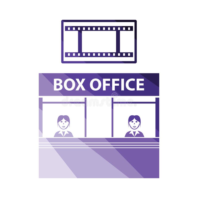 Box office icon stock vector. Illustration of isolated - 146365829