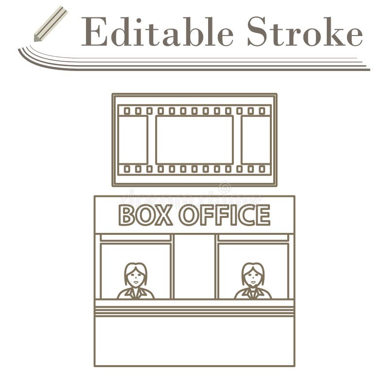 Movie Theater Box Office Stock Illustrations – 654 Movie Theater Box ...