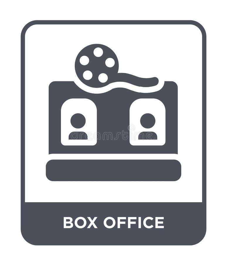 Box Office Icon In Trendy Design Style. Box Office Icon Isolated On ...