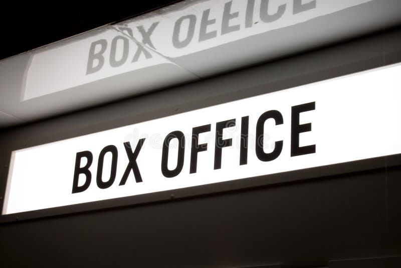 Theatre Box Office stock image. Image of downtown, cleveland - 2698035