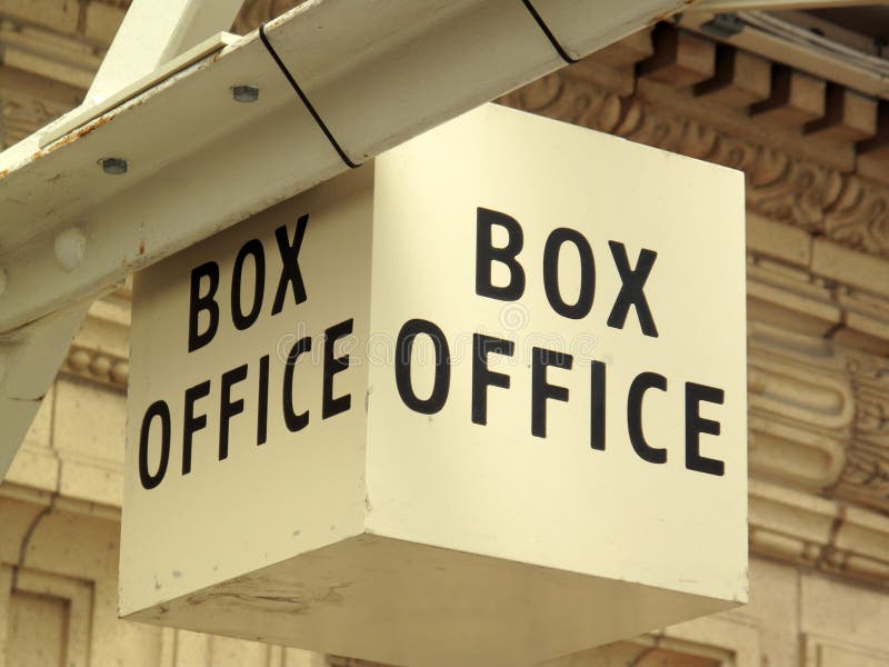 Theatre Box Office stock image. Image of downtown, cleveland - 2698035