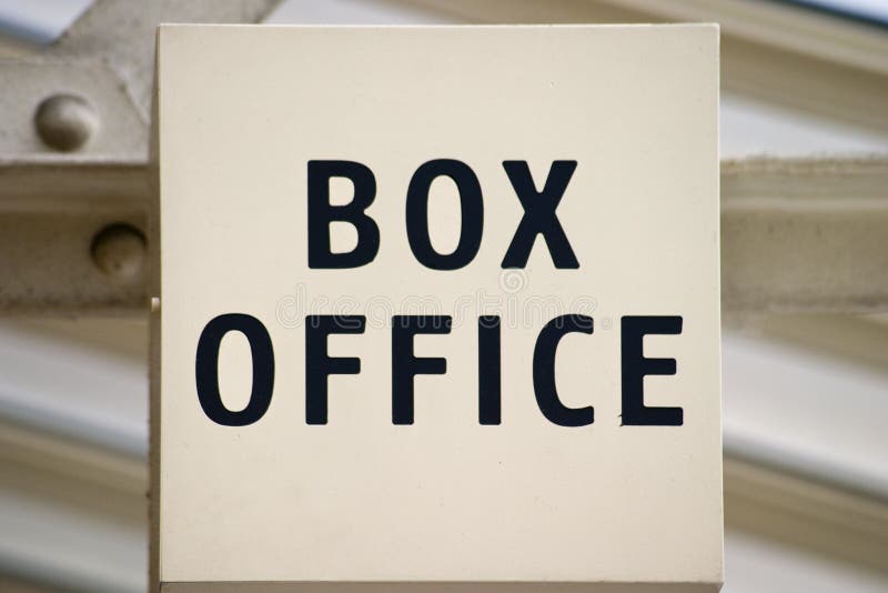 Box Office Sign stock image. Image of black, tickets, theatre - 8010513