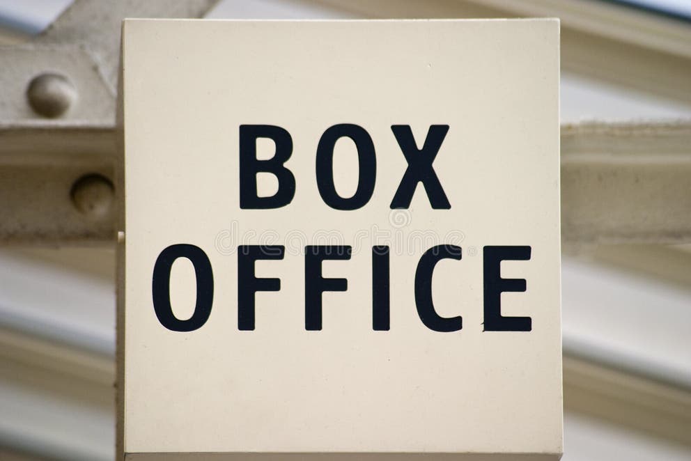 Box Office Sign stock image. Image of black, tickets, theatre - 8010513