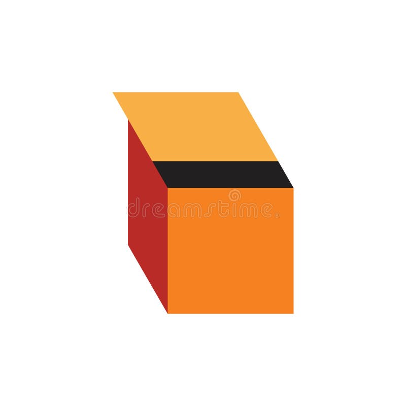 Box Open Symbol Decoration Vector Stock Vector - Illustration of ...