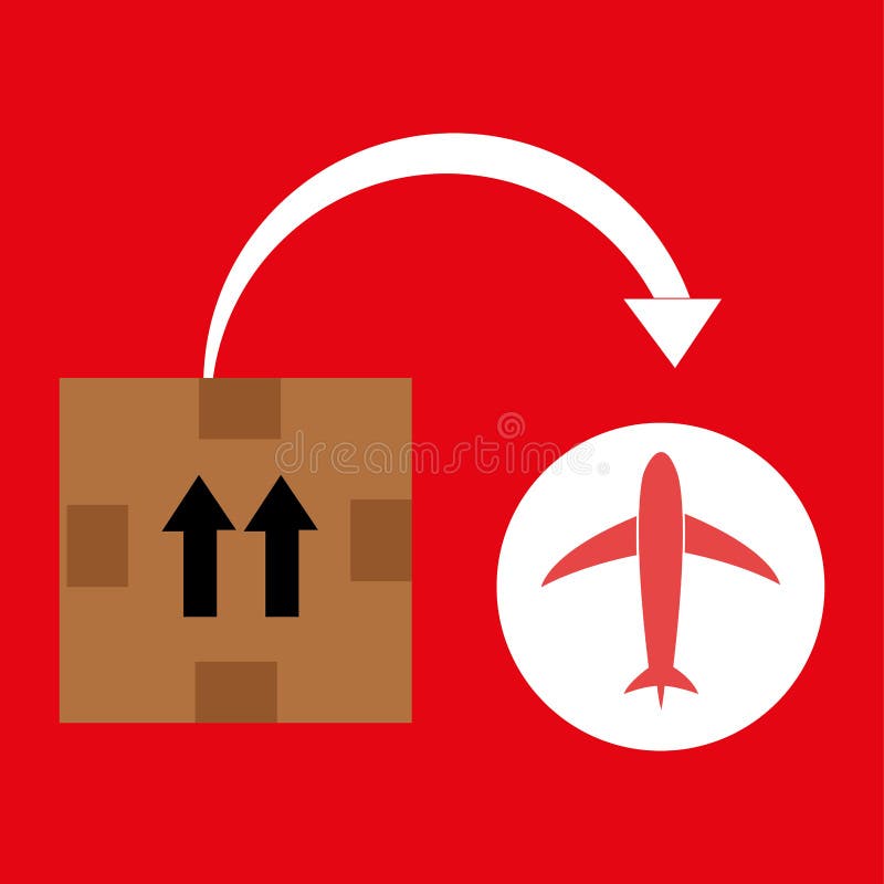 Box pack carton delivery stock illustration. Illustration of design ...