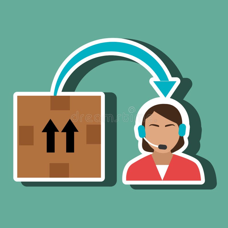 Box pack carton delivery stock illustration. Illustration of order ...