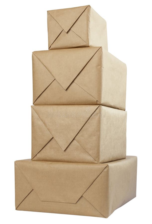 Box package wrap group stock photo. Image of cardboard - 10280434