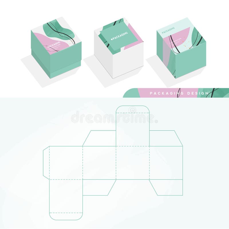 Box, Packaging Template and Die Cut Template for Product, Branding ...