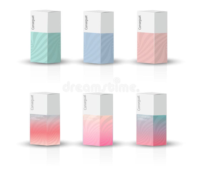 Box, Packaging Template for Product Vector Design Illustration. Stock ...