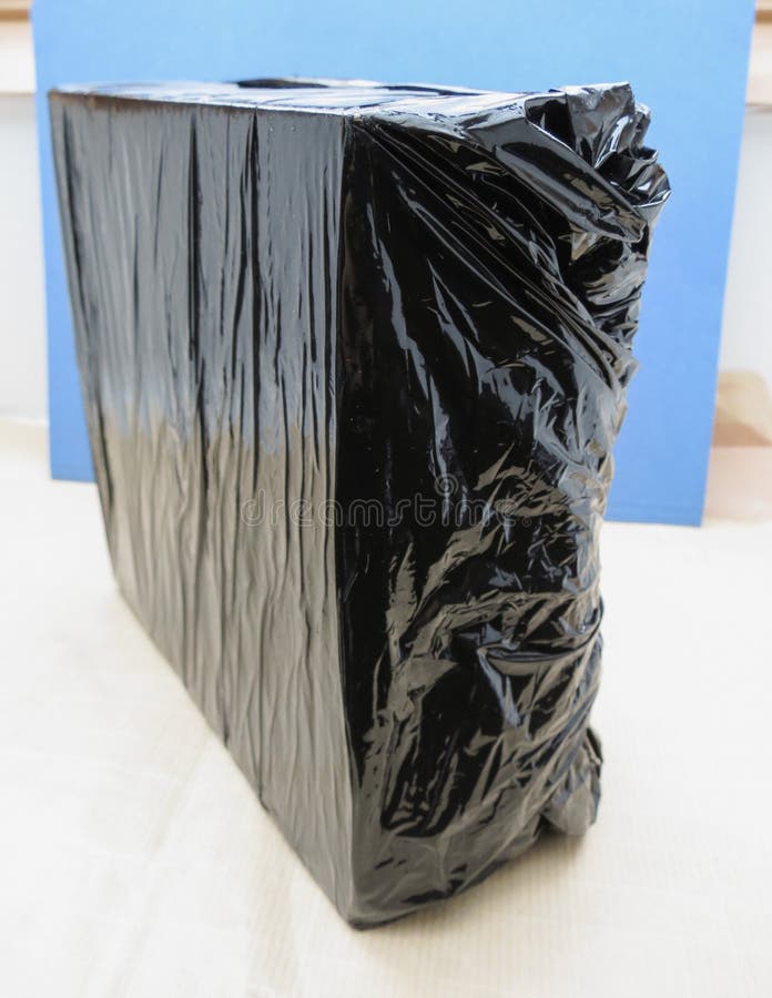 Box packet parcel stock image. Image of packaging, black - 92072777