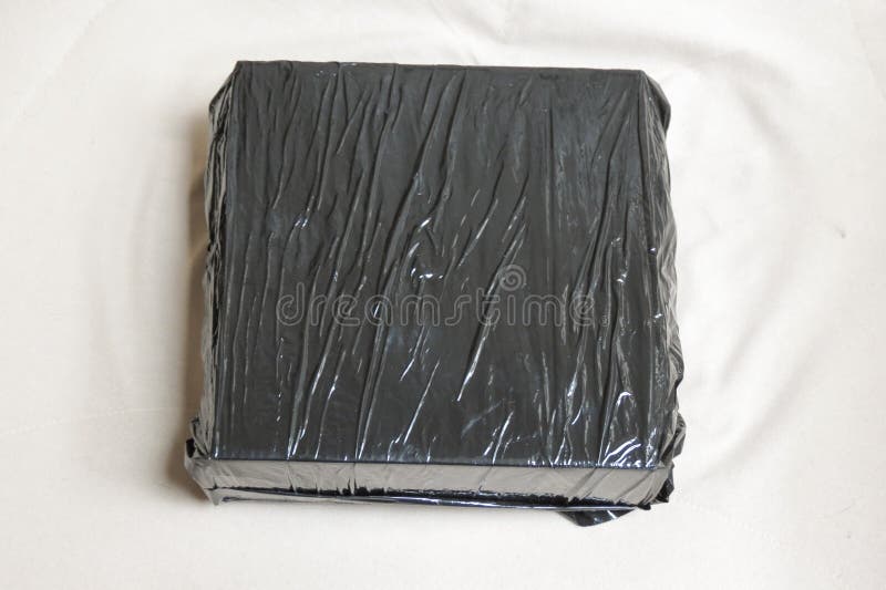 Box packet parcel stock image. Image of receive, black - 93126099