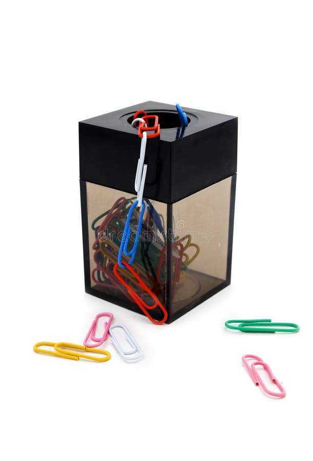 Paper Clips stock photo. Image of desk, office, fasteners - 201996