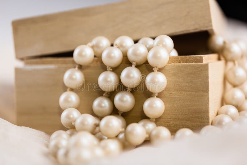 Box of Pearls stock photo. Image of jewel, accessory - 37211106