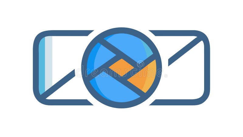 Box with Pie Chart Icon - Data Analysis & Statistics, Vector Design Generative AI Stock Vector ...