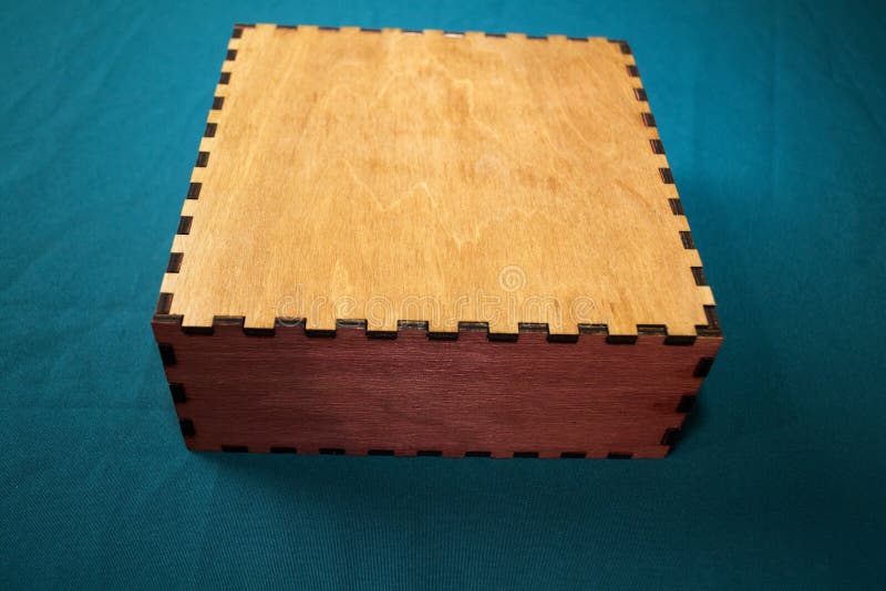 Box of Plywood on a Green Background Stock Photo - Image of concept ...