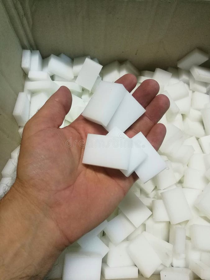 Box with Polystyrene for Packaging Stock Image - Image of packaging ...