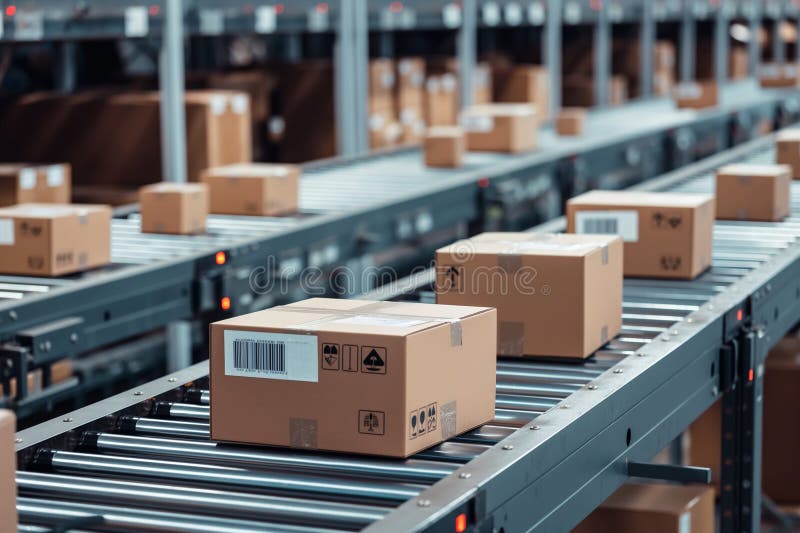 Box of Production Line in Manufacturing Industry, Technology for Export ...