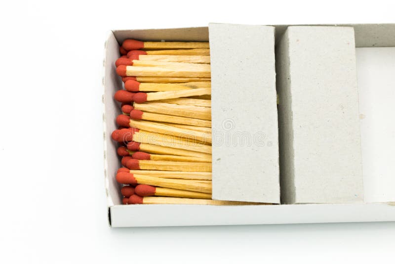 Box of red matches stock image. Image of gray, bright - 111578899