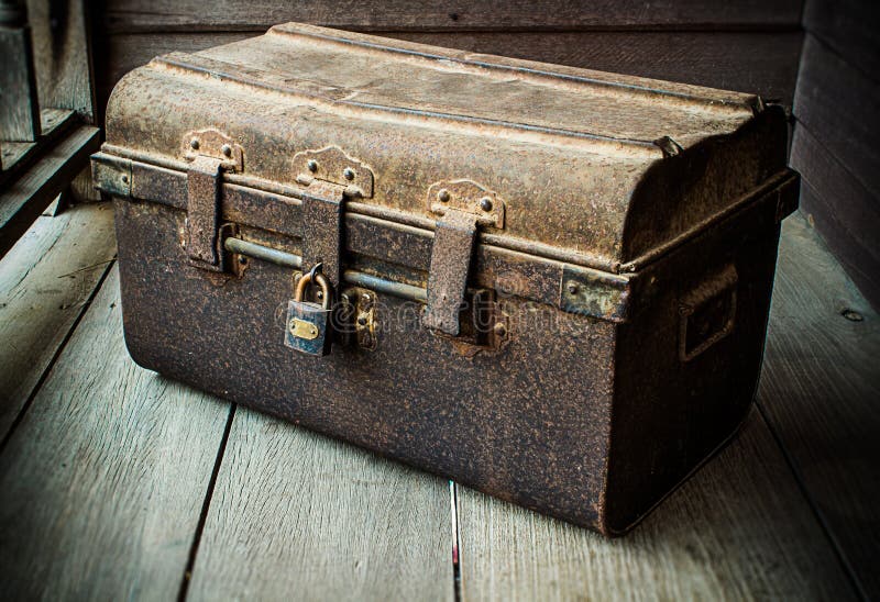 Box of old stock image. Image of lock, precious, texture - 29955299
