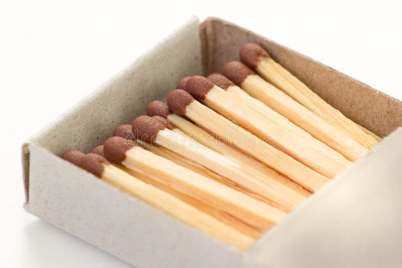Box with safety matches stock photo. Image of paper, equipment - 70233698