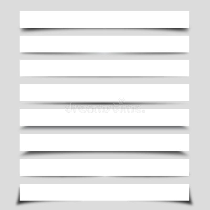 Box Shadows stock vector. Illustration of label, design - 23949064