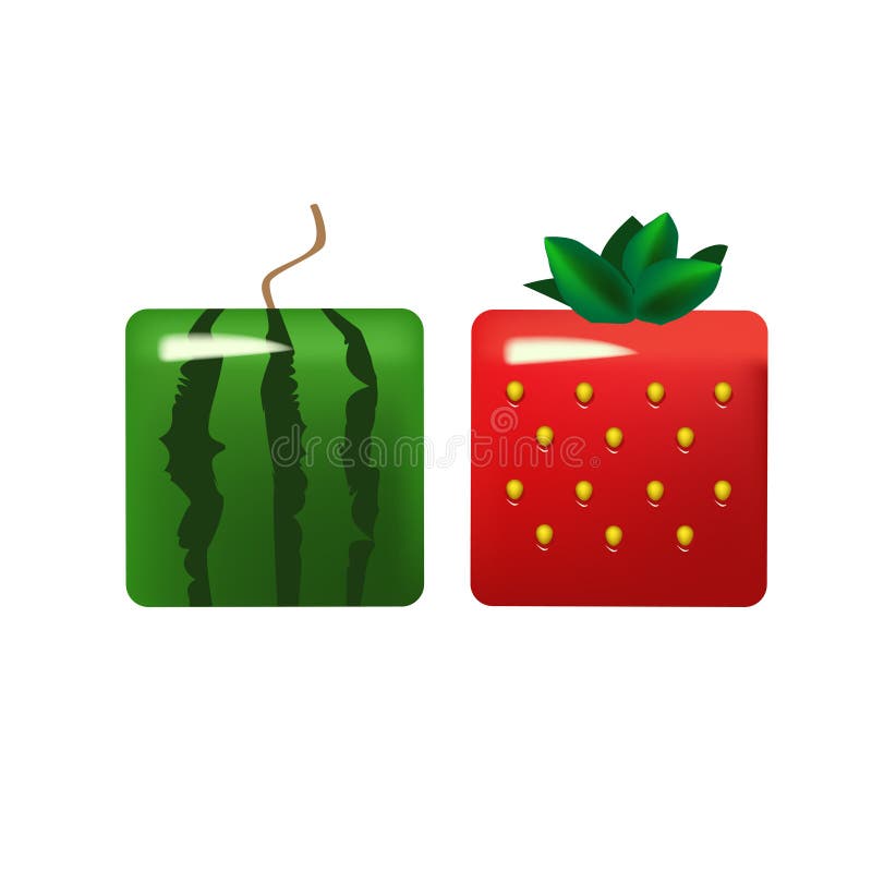 Rectangle Strawberry Stock Illustrations – 1,018 Rectangle Strawberry ...