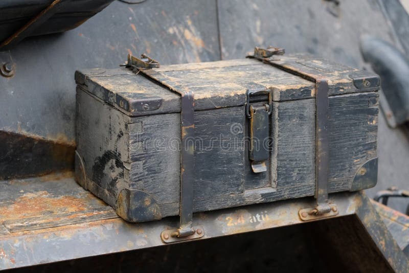 Box for shells stock image. Image of ancient, soldiers - 130533651