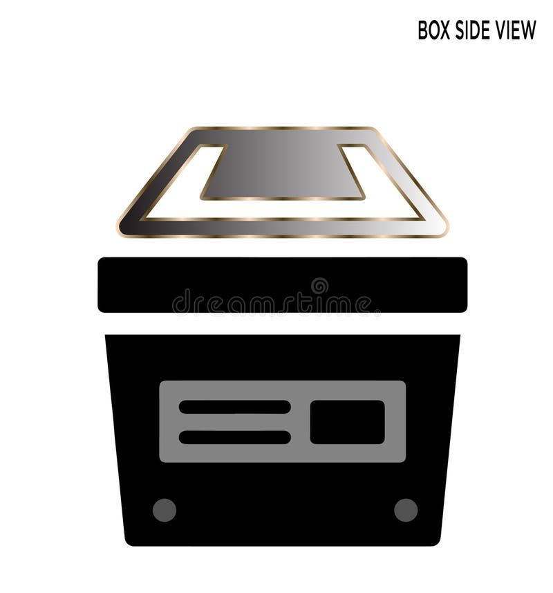 Gift Box Top Side View Stock Illustrations – 372 Gift Box Top Side View ...