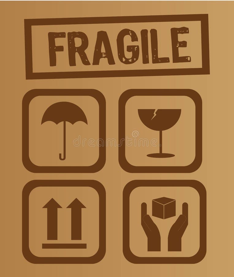 Box signs stock vector. Illustration of icon, paper, print - 22778793