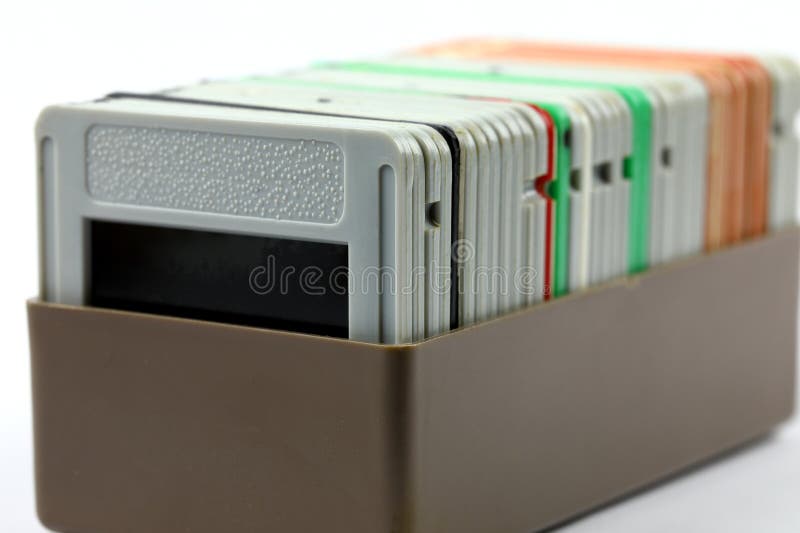 A box of slide frames stock photo. Image of obsolete - 325886622