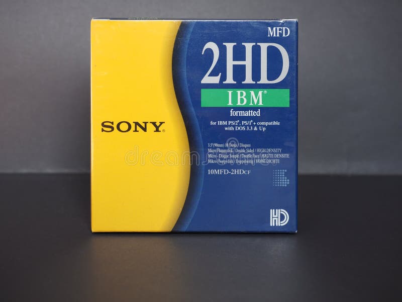 Box of Sony Magnetic Diskettes for Personal Computer Data Storag ...